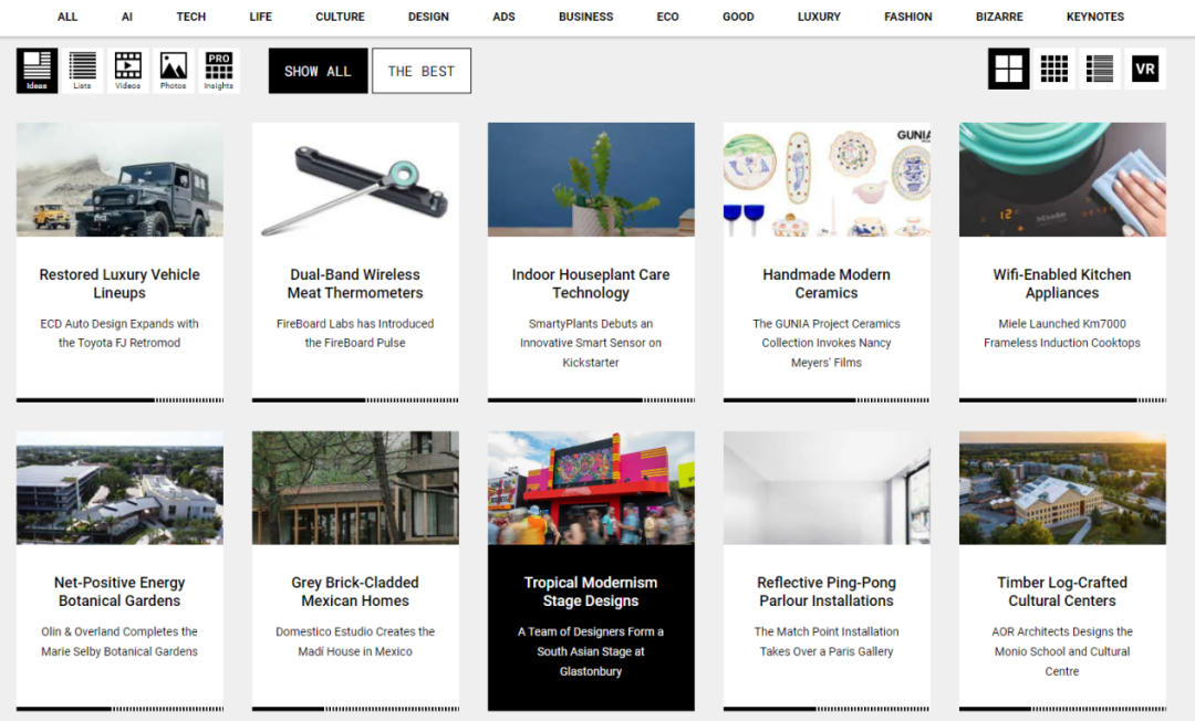 Trendhunter-全球创意趋势风向标 | 零壹跨境